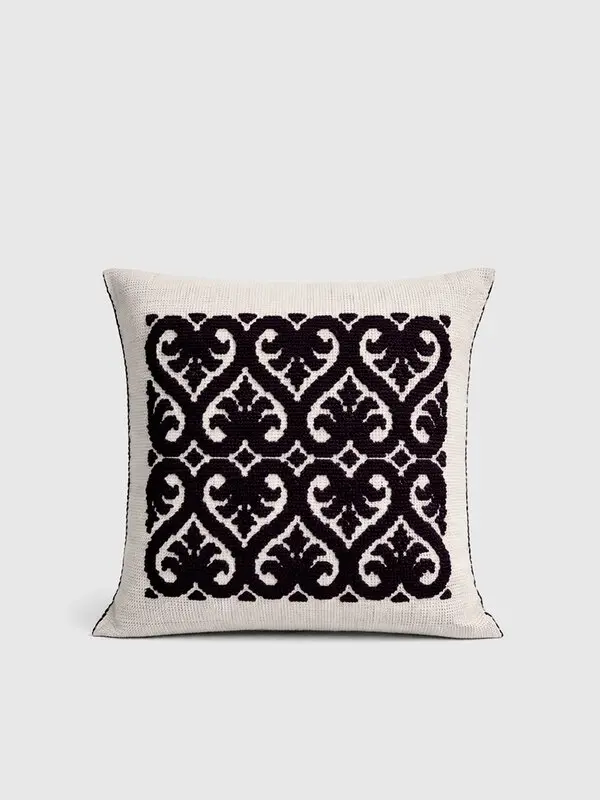 ATP ATELIER Costantine Cotton Pillow Case - Black