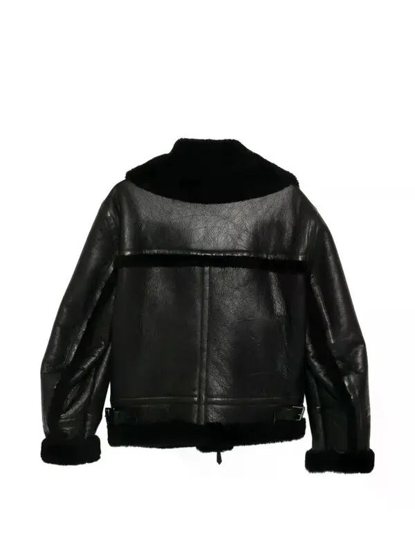 Bally Shearling Belted Jacket