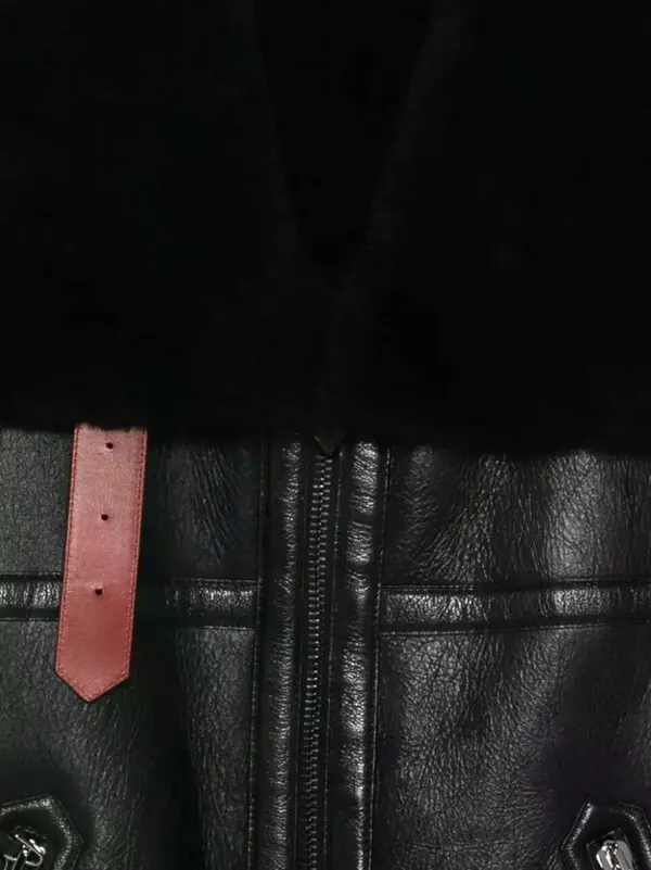 Bally Shearling Belted Jacket
