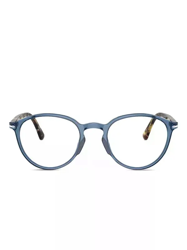 Persol Po3218v Round-frame Glasses - Blue