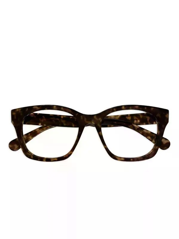 Chloé Ch0244o Tortoiseshell Square Eyeglasses - Brown