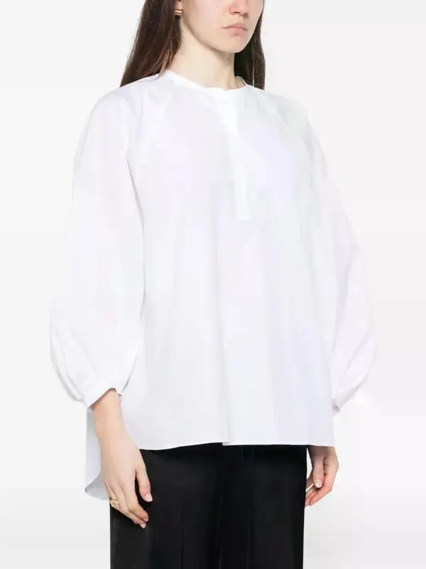 24 BLOOMING Button Blouse