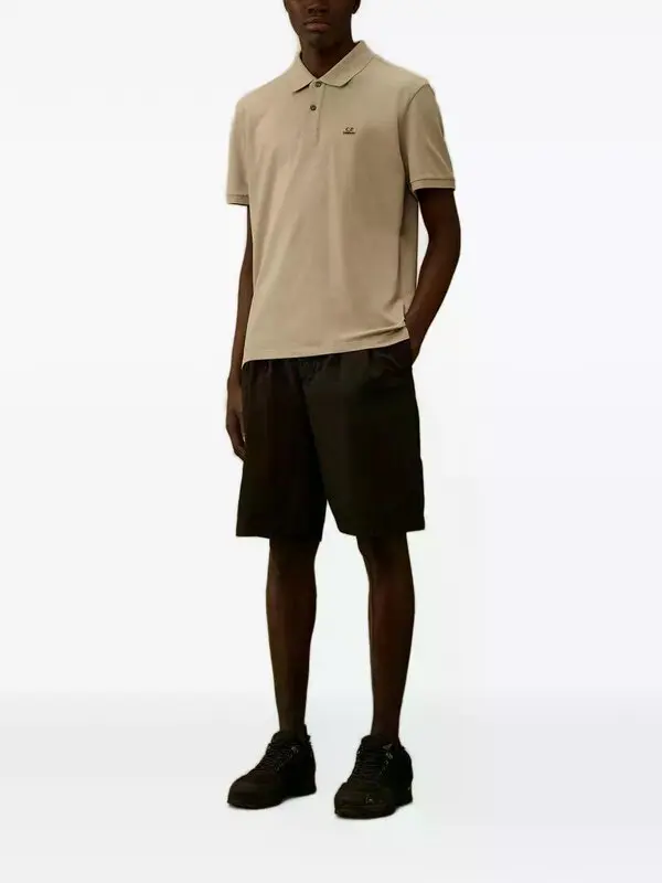C.P. COMPANY Pleated Shorts - Black