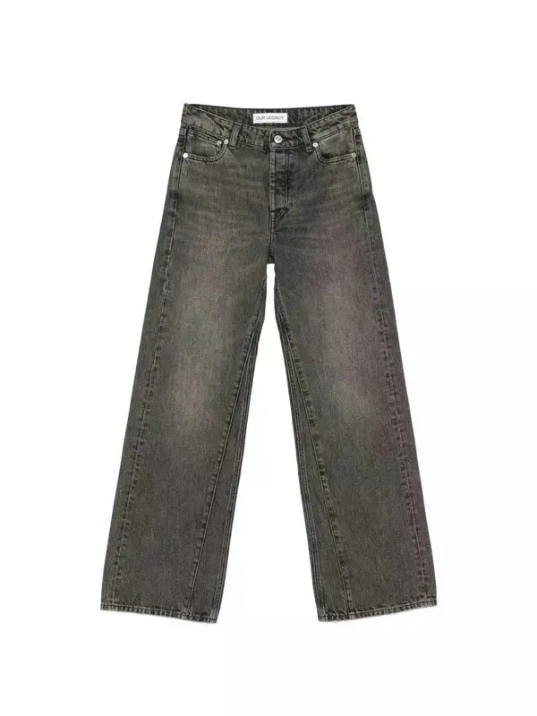 Our Legacy Treble Cut Wide-leg Jeans