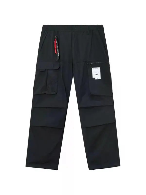 Izzue Loose Fit Cargo Trousers - Black