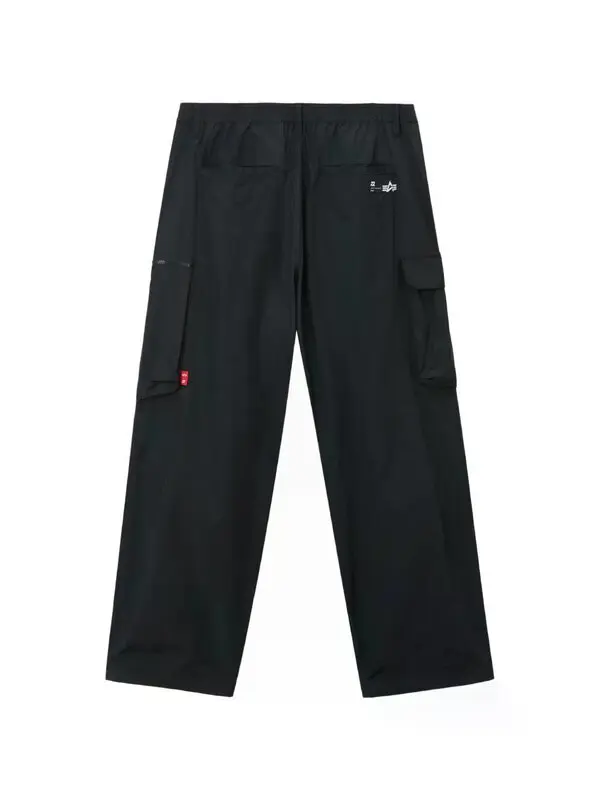 Izzue Loose Fit Cargo Trousers - Black