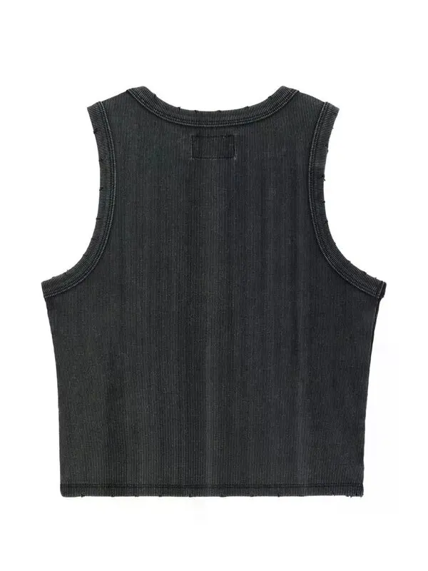 Izzue Ribbed Tank - Grey