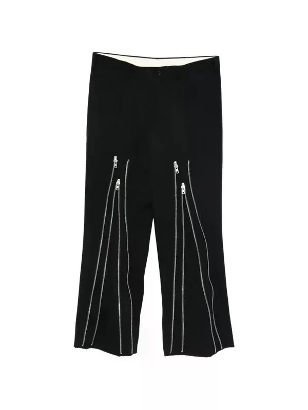 Comme Des Garçons Zip-detail Trousers