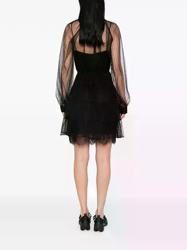 TWINSET Tulle Mini Dress