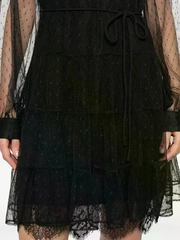 TWINSET Tulle Mini Dress