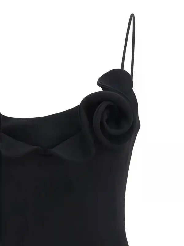 Magda Butrym Rosette Detail Mini Dress