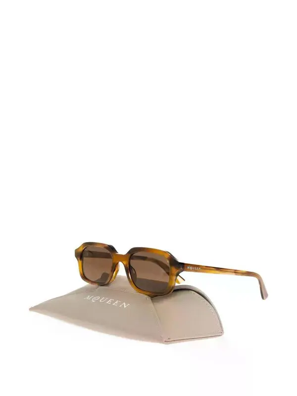 Alexander McQueen Rectangle-frame Sunglasses