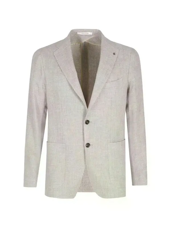 Tagliatore Montecarlo Single-breasted Jacket - Neutrals