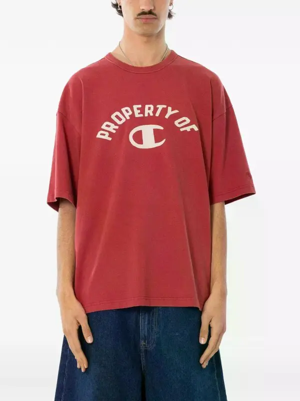 Champion Logo-detail Short-sleeve T-shirt - Red