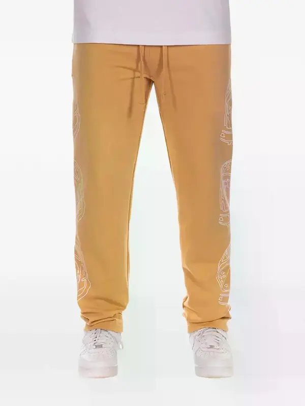 BILLIONAIRE BOYS CLUB Helmet Line Track Pants - Yellow