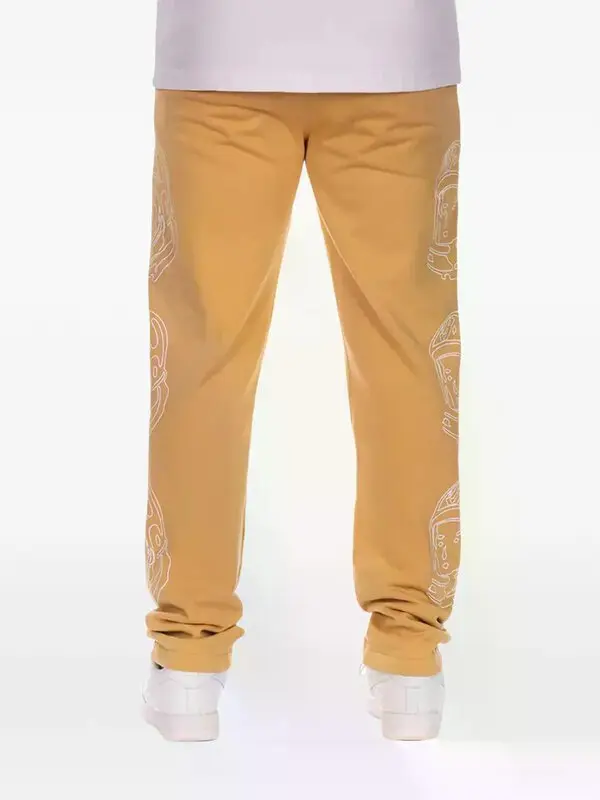 BILLIONAIRE BOYS CLUB Helmet Line Track Pants - Yellow