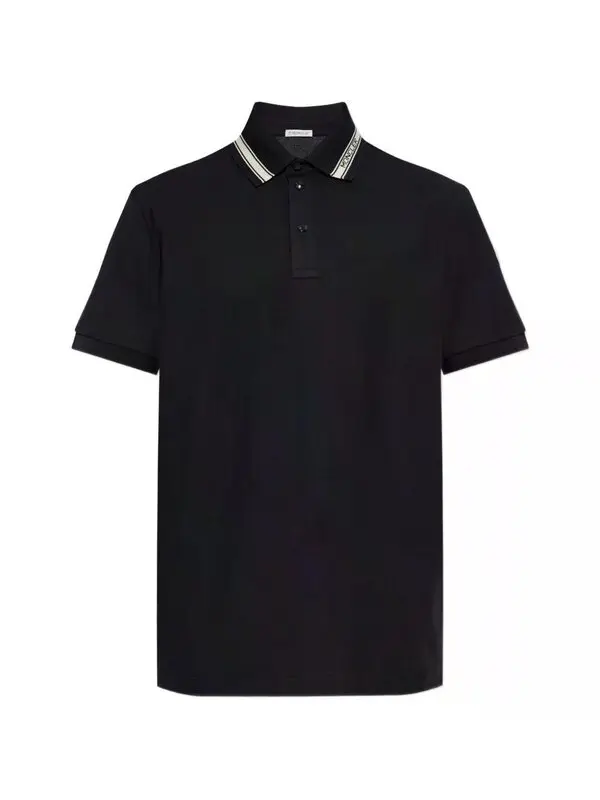 Moncler Collar-trim Polo Shirt