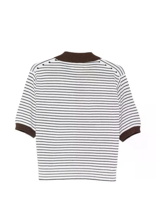 CORDERA Striped Polo Shirt
