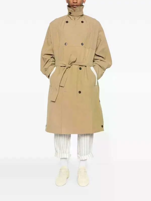 MORDECAI Double-breasted Belted Trench Coat