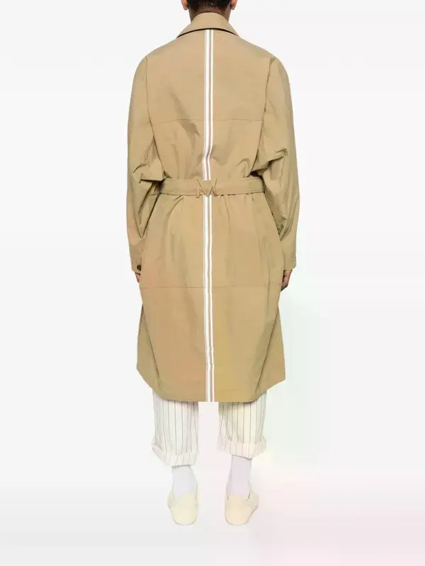 MORDECAI Double-breasted Belted Trench Coat