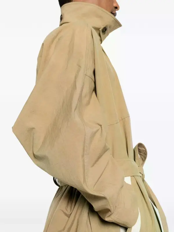 MORDECAI Double-breasted Belted Trench Coat