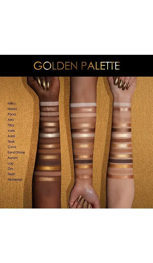 NATASHA DENONA Golden Eyeshadow Palette
