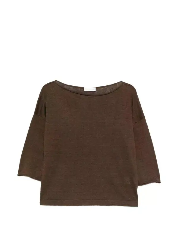 ROBERTO COLLINA Boat Neck Knitwear