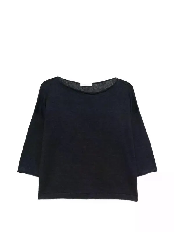 ROBERTO COLLINA Boat Neck Jumper