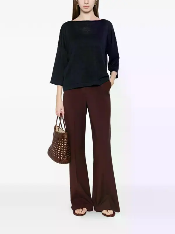 ROBERTO COLLINA Boat Neck Jumper