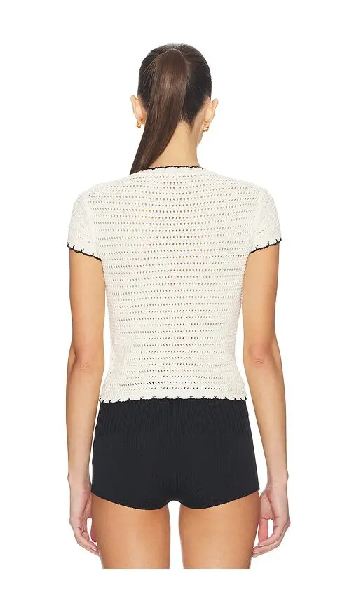 Majorelle Maev Short Sleeve Top