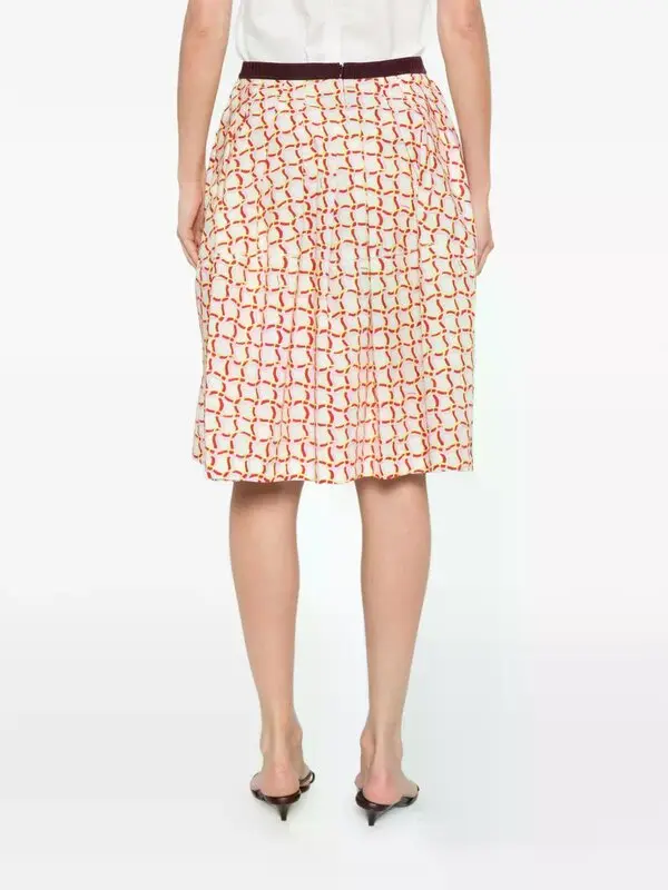 Marni Geometric Print Skirt