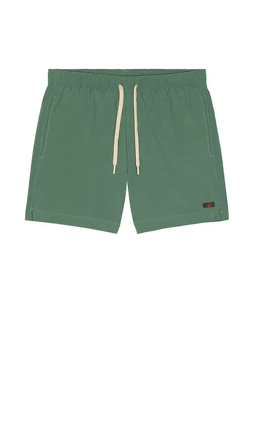 Faherty Brand All Day 6" Swimtrunks - Green