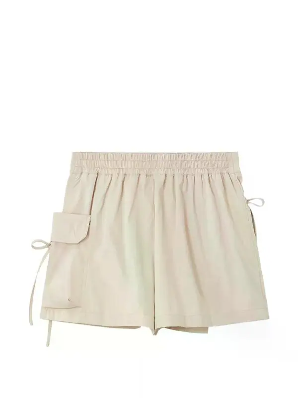 MUSIUM DIV. Drawstring Pocket Shorts - Neutrals