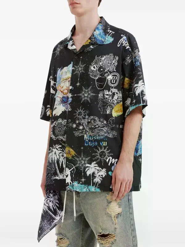 MUSIUM DIV. Graphic Print Shirt