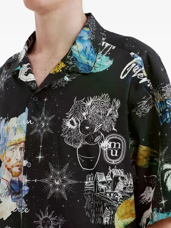 MUSIUM DIV. Graphic Print Shirt