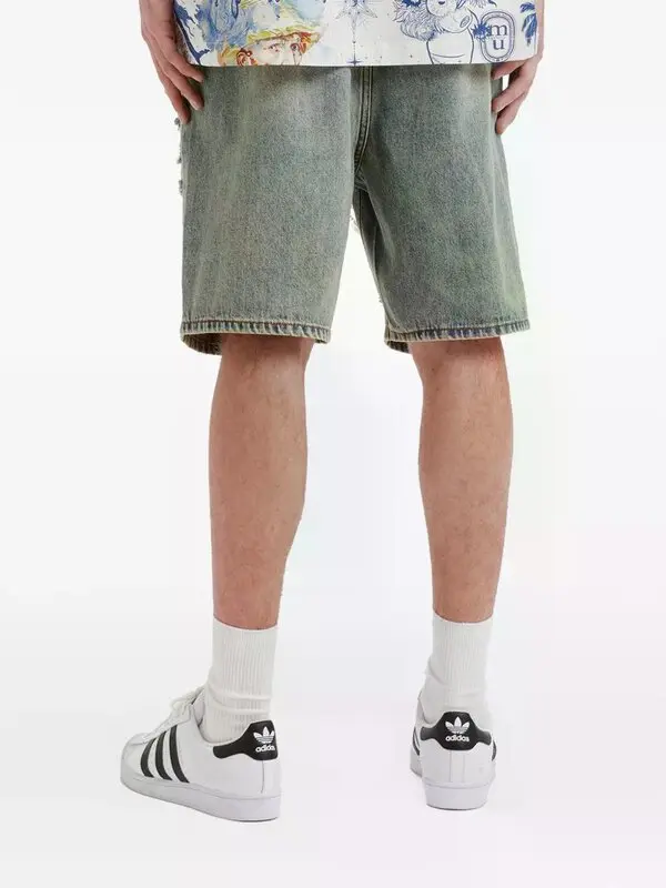 MUSIUM DIV. Distressed Denim Shorts