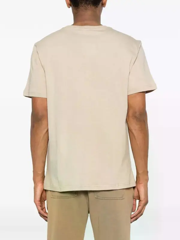 Moschino Logo T-shirt - Neutrals