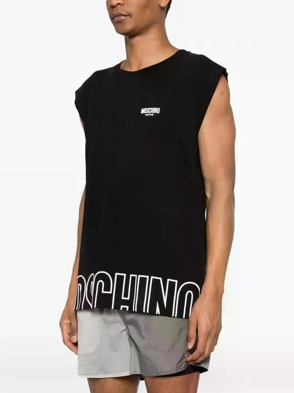 Moschino Logo T-shirt - Black