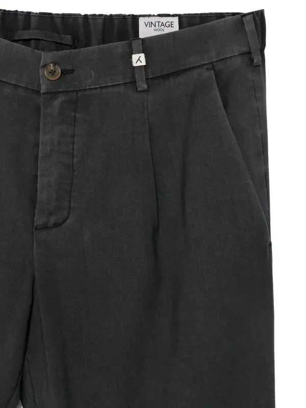 MYTHS Pleated Trousers - Grey
