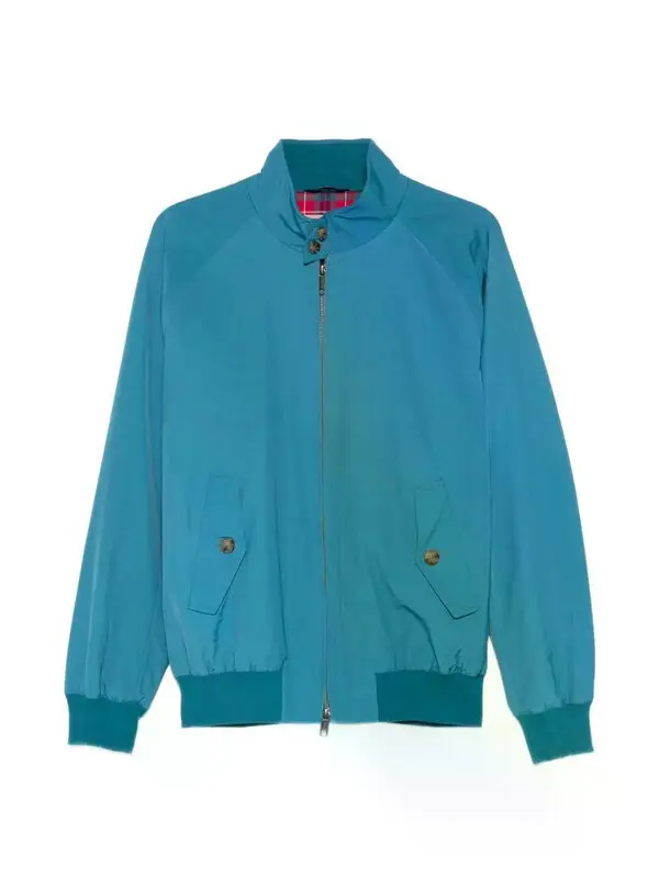 BARACUTA Button Pocket Jacket - Blue