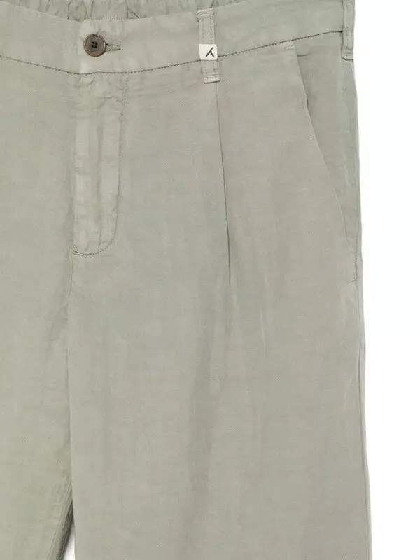 MYTHS Pleated Trousers - Green