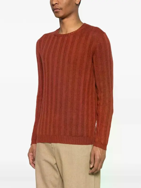 SCAGLIONE Striped Crewneck Sweater