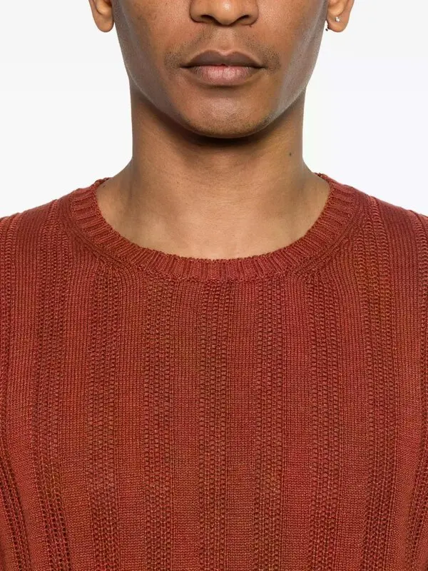SCAGLIONE Striped Crewneck Sweater