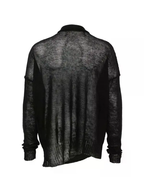 Isabel Benenato Button Knitted Shirt