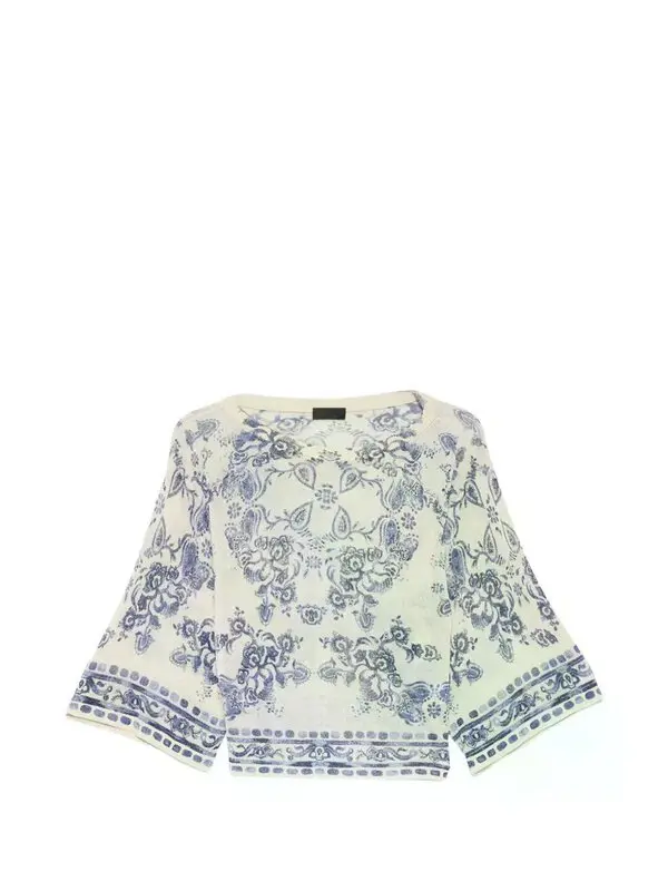 Liu Jo Floral Print Blouse