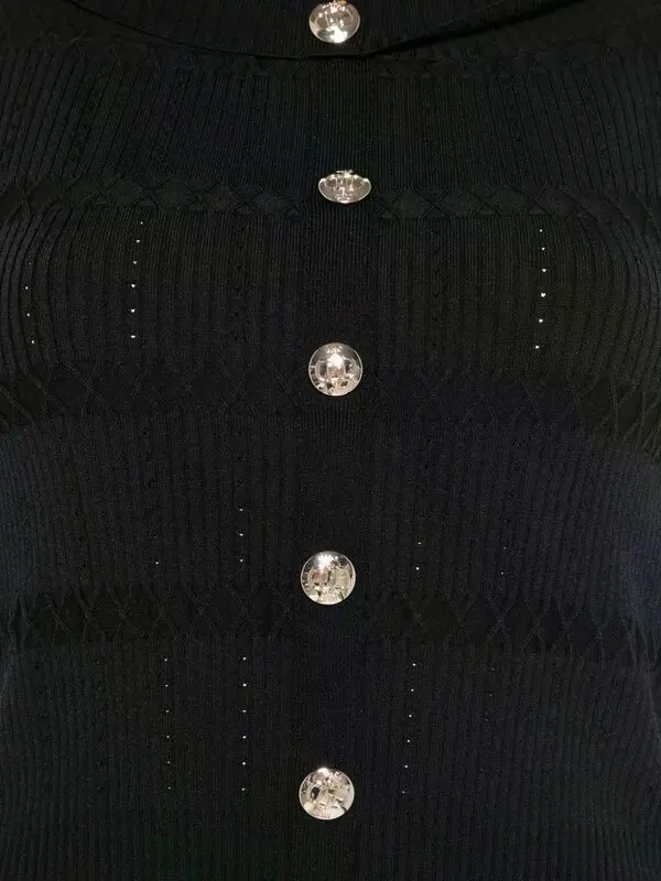 Liu Jo Button Collared Tank Top