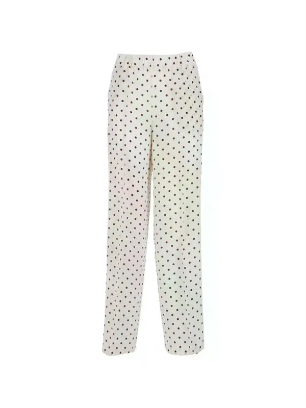 P.a.r.o.s.h Polka Dot Trousers - Neutrals