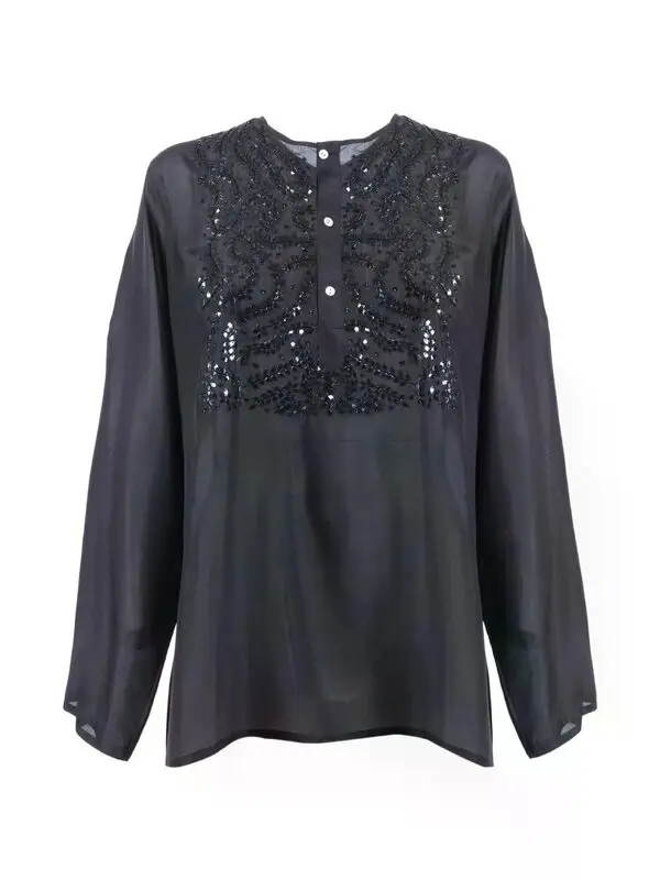 P.a.r.o.s.h Sequin Embellished Blouse