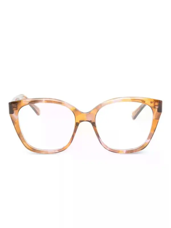 Chloé Square Frame Glasses - Brown