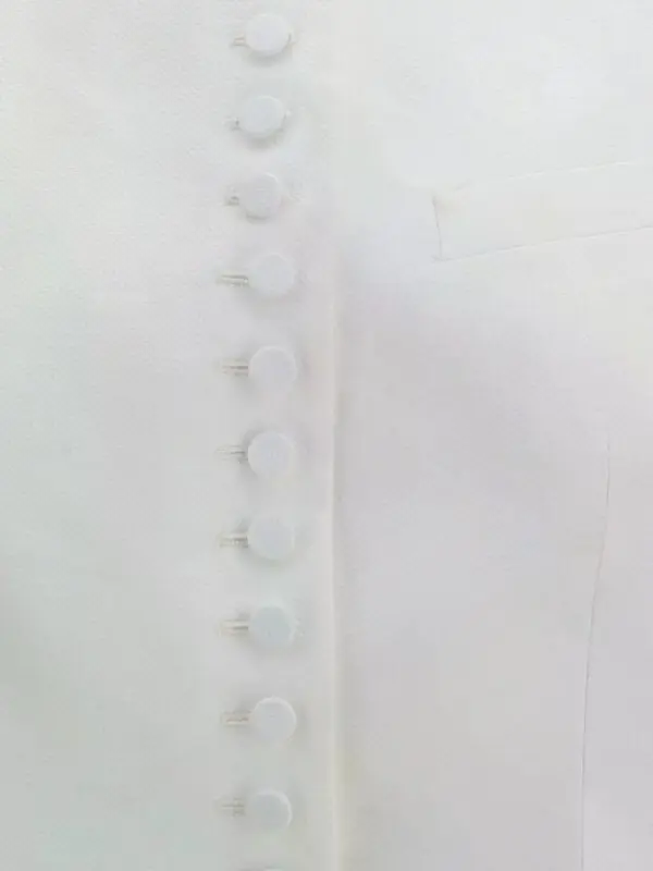 TOM FORD Cotton Button Jacket - White